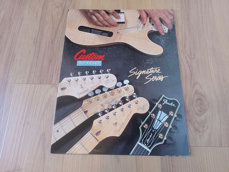 Vintage 1991 Fender Custom Shop Signature Series Catalog! | Reverb