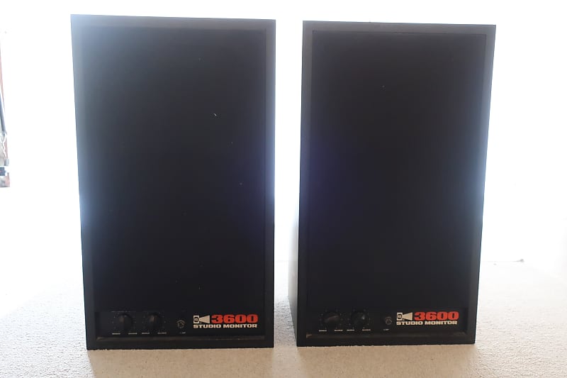 Vintage 1970s RSL 3600 Studio Monitors Home Theater Floor | Reverb