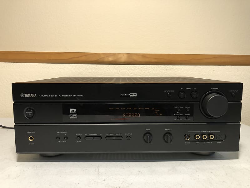 Yamaha RX-V630 Receiver HiFi Stereo 6.1 Channel Home Audio | Reverb