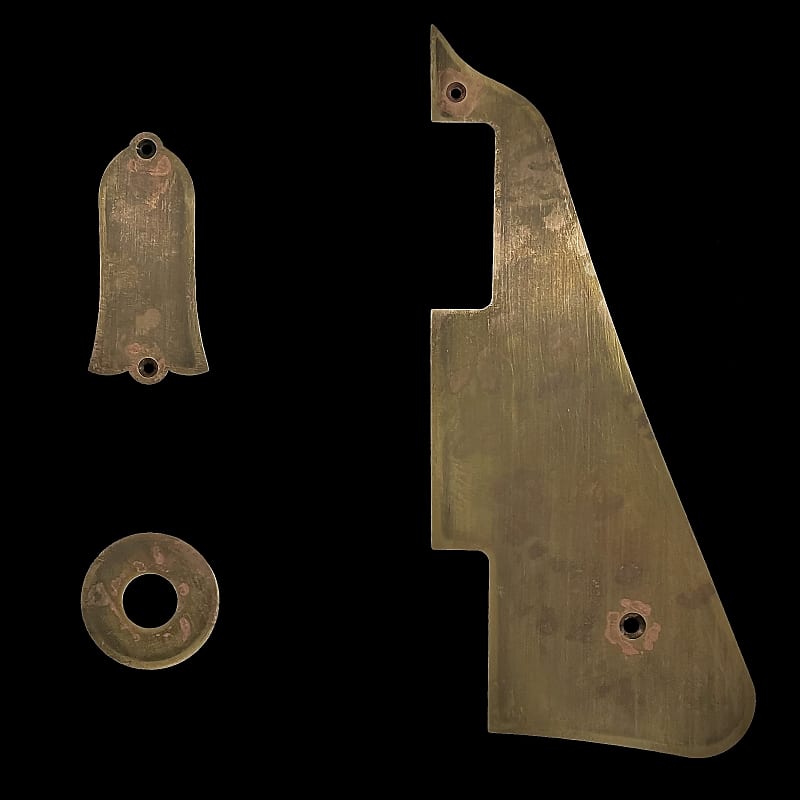 Gibson Les Paul Pickguard Scratchplate Set - Relic | Reverb Australia