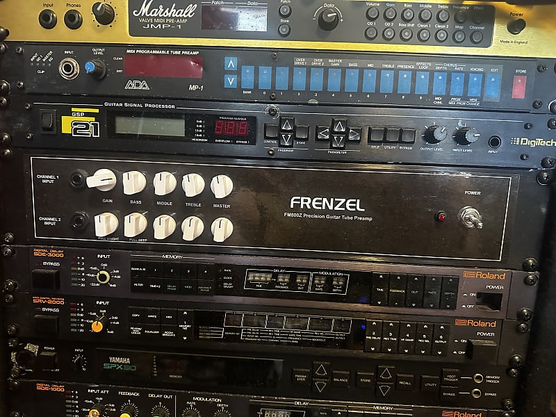 Frenzel FM800 Rack Preamp - JCM800/Bassman preamp FM800Z | Reverb