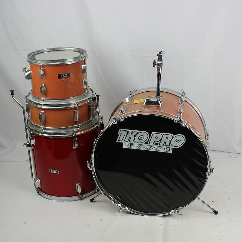 Used TKO 4 PC DRUM KIT Drum Kits Other | Reverb