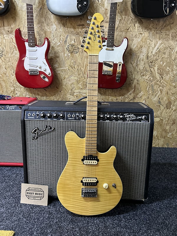 Ernie Ball OLP electric 12 string 2000s - Flamed Yellow | Reverb