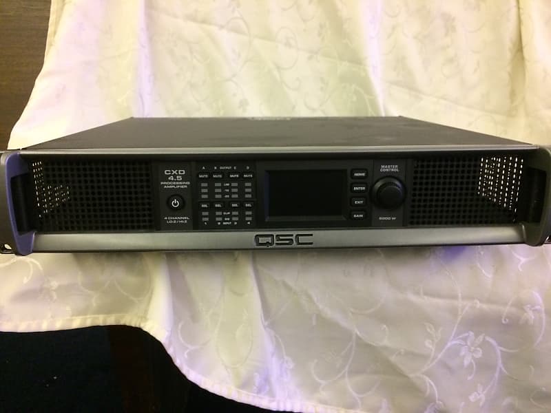 QSC CXD 4.5 Power Amplifier 2016 | Reverb
