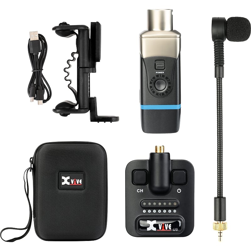 Xvive U9 Wireless Microphone System for Violin and Viola | Reverb