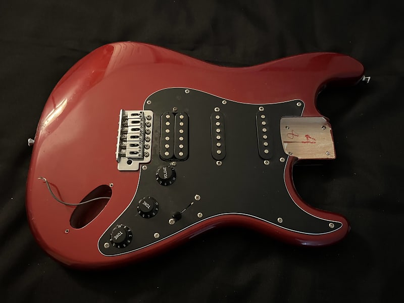 Squier Affinity Stratocaster - loaded body | Reverb