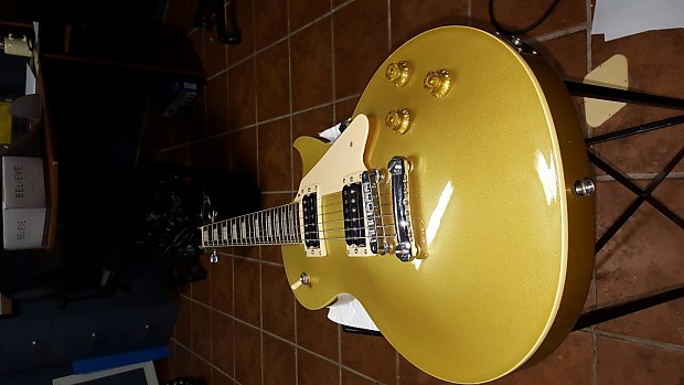Tradition Michael Angelo Batio Les Paul Style Gold | Reverb