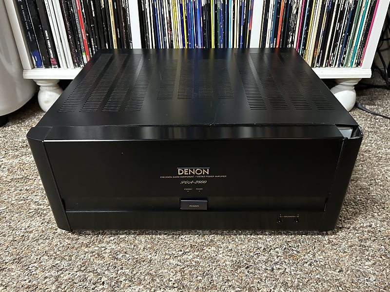 Denon POA-2800 Stereo Power Amplifier Precision Audio | Reverb
