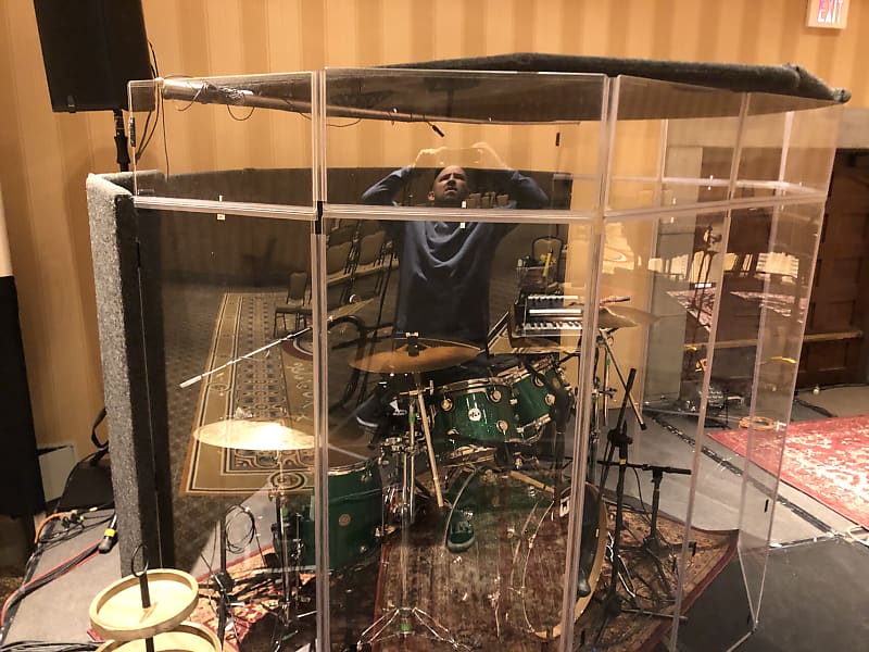 Clearsonic ISOPAC A Drum Shield - Portable Isolation Booth | Reverb