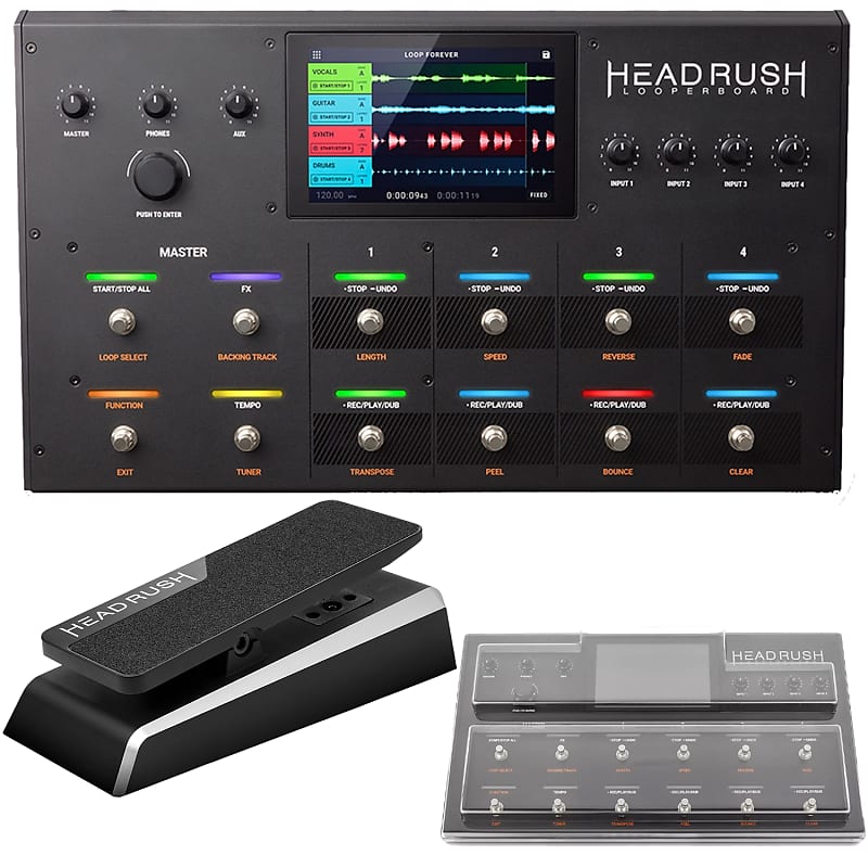 HeadRush Looperboard Guitar Looper w/ Expression Pedal & | Reverb