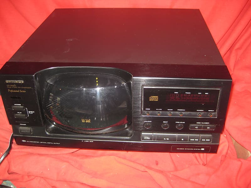 Optimus CD-8400 100 disc CD Library Player | Reverb