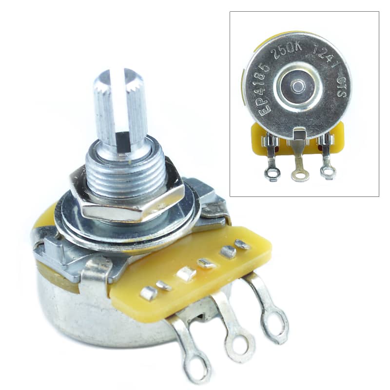 CTS Split Shaft No-Load Tone Potentiometer | Reverb