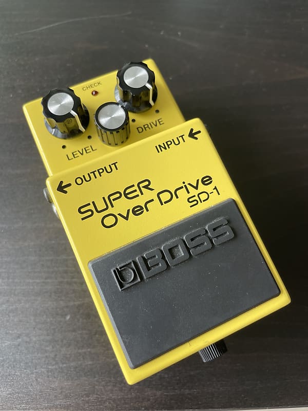 Boss SD-1 Super OverDrive Yellow | Reverb UK