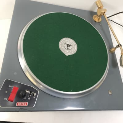 Gates Turntable CB-500 Broadcast Turntable w/ Empire Tonearm | Reverb