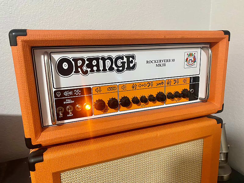 Orange Rockerverb 50 MKiii & PPC212V Stack | Reverb