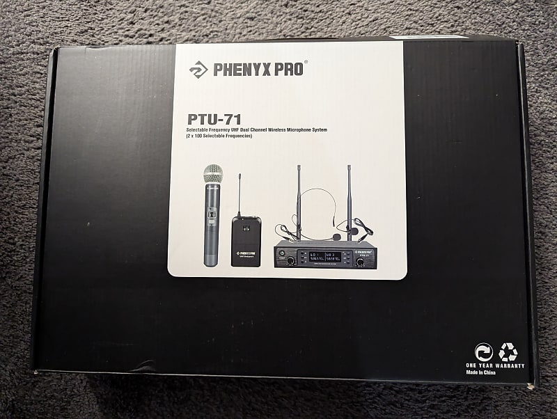 Phenyx Pro PTU-71-1H1B 2024 - Black | Reverb
