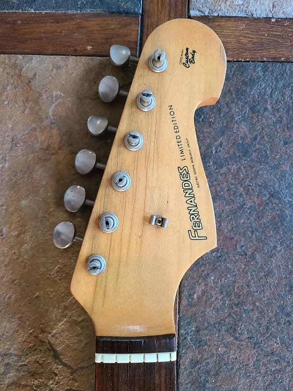 Fernandes vintage strat neck rosewood 1980s | Reverb