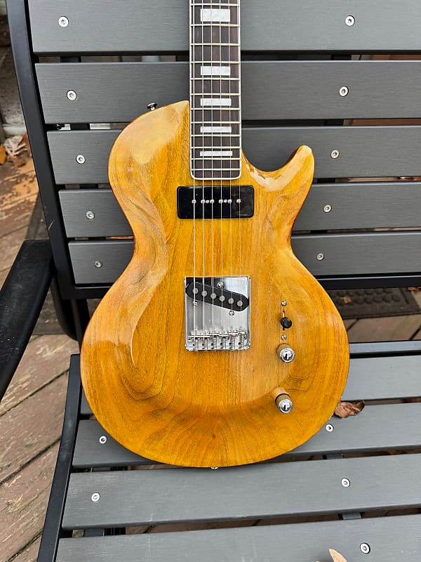 Custom Gold Top Tele Paul Custom 6lbs | Reverb