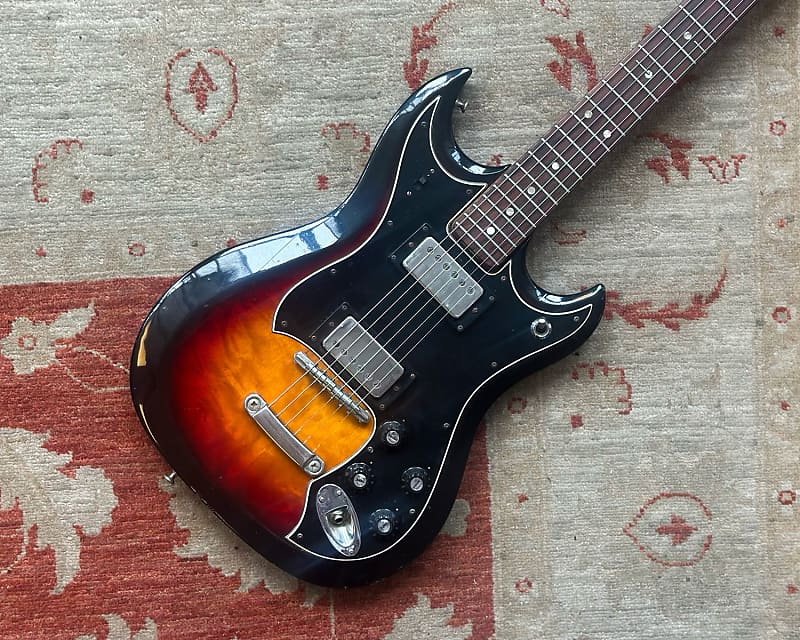 '75 Hagstrom HIIN-OT w/ Microtonal Frets | Reverb UK