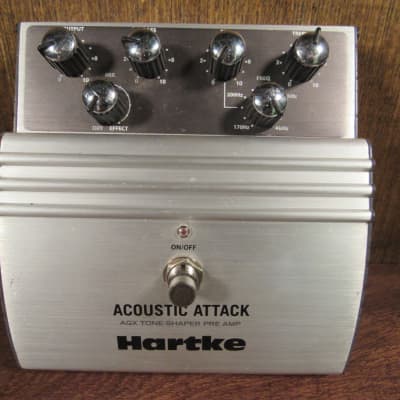 Hartke Acoustic Attack AGX Tone Shaper Pre Amp for Acoustic | Reverb