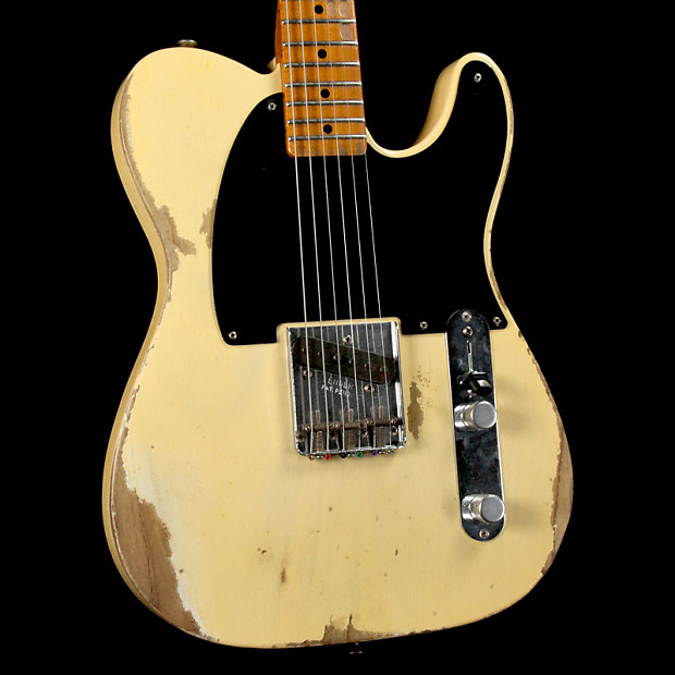 Fender Custom Shop 1953 Esquire Heavy Relic Roasted Ash | Reverb