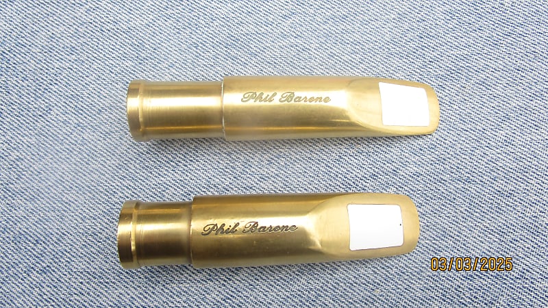 Phil Barone Tenor Mouthpiece (2) Dukoff style 1990's - | Reverb