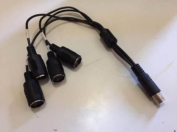 RME MIDI Breakout cable, mini-DIN to 4x MIDI. Works | Reverb Australia
