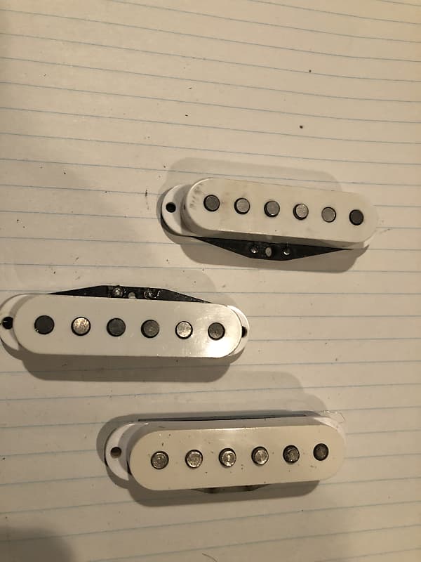 Fender Stratocaster pickups White | Reverb