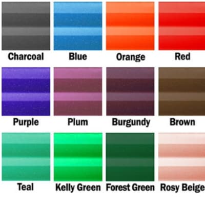 Acoustic Foam Sample Pack 12 colors to check before you | Reverb