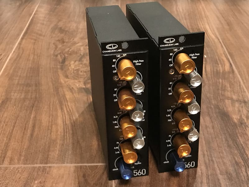 Pair of Chameleon Labs 560 EQ 3-Band Inductor Parametric | Reverb