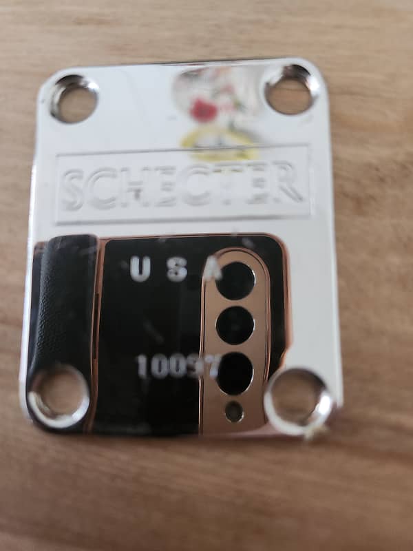 Schecter Neck Plate | Reverb