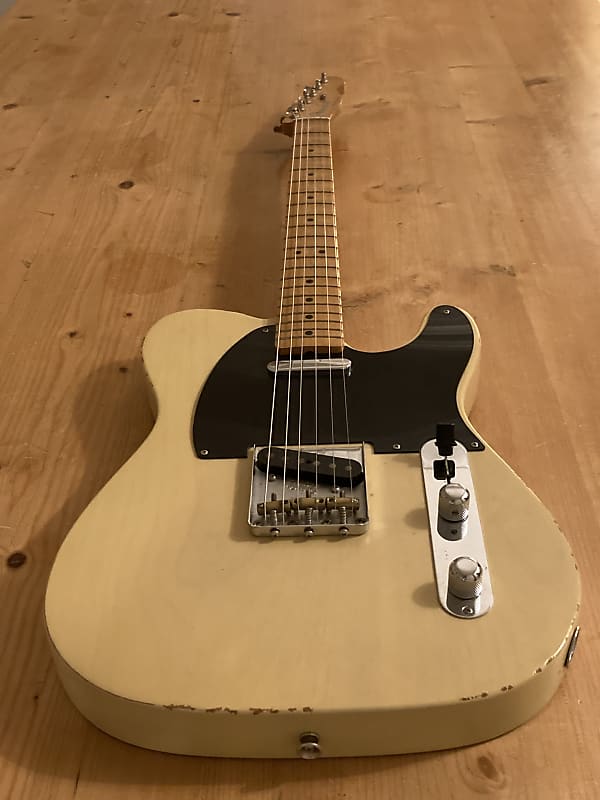 Fender Road Worn '50s Telecaster 2021 - Blonde W/ case | Reverb