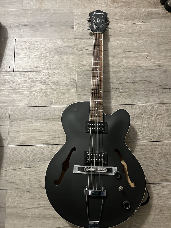 Ibenez Archtop electric guitar AF55-BKF-12-02 | Reverb