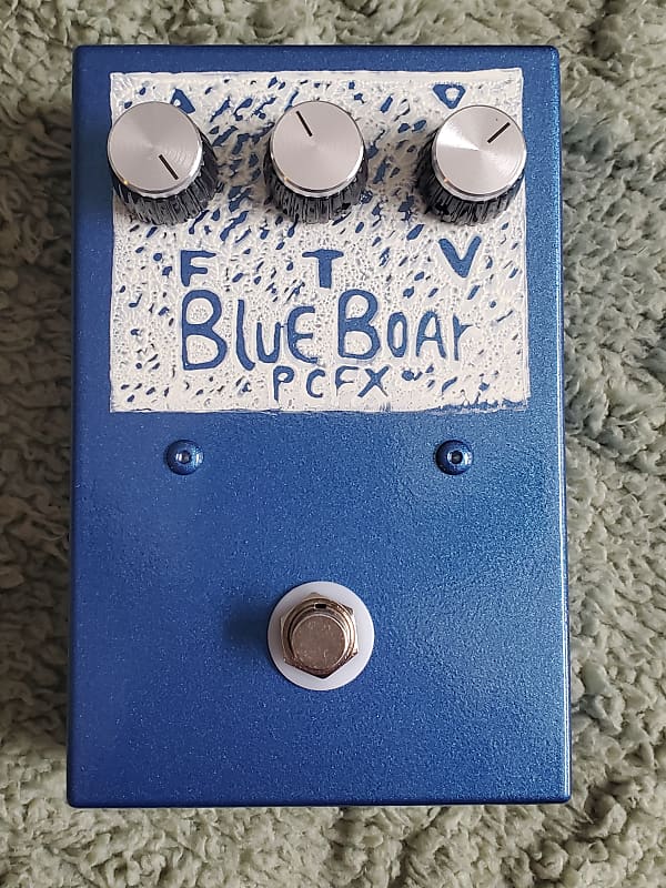 Plum Crazy FX Blue Boar 3-Knob Park Germanium Fuzz Handmade | Reverb