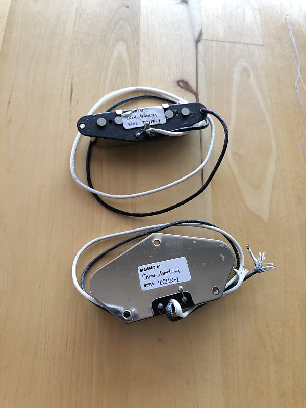 Kent Armstrong TCHR-1 and TCHF-1 Telecaster Pickup Set - Hot | Reverb