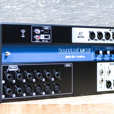 Soundcraft Ui16 Digital Mixer 16-Channel Digital Mixer | Reverb Canada