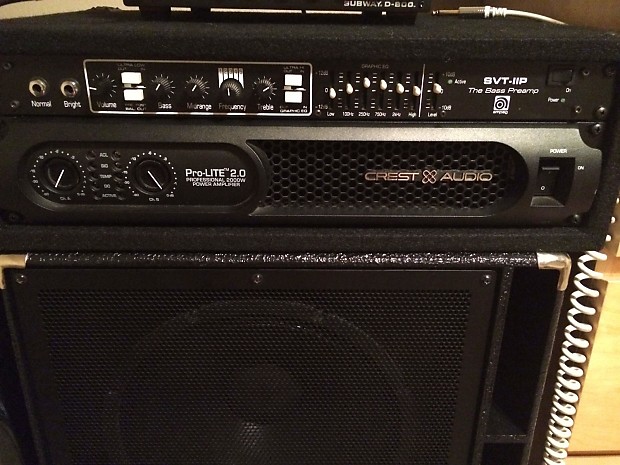 Ampeg SVT II Preamp | Reverb