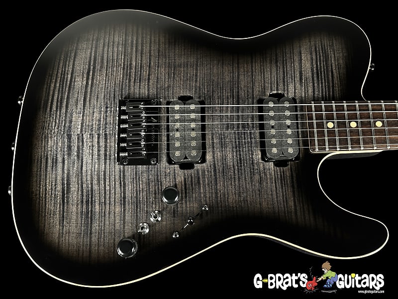 2023 Tom Anderson Top T Flame Top with Reverse Headstock ~ | Reverb UK