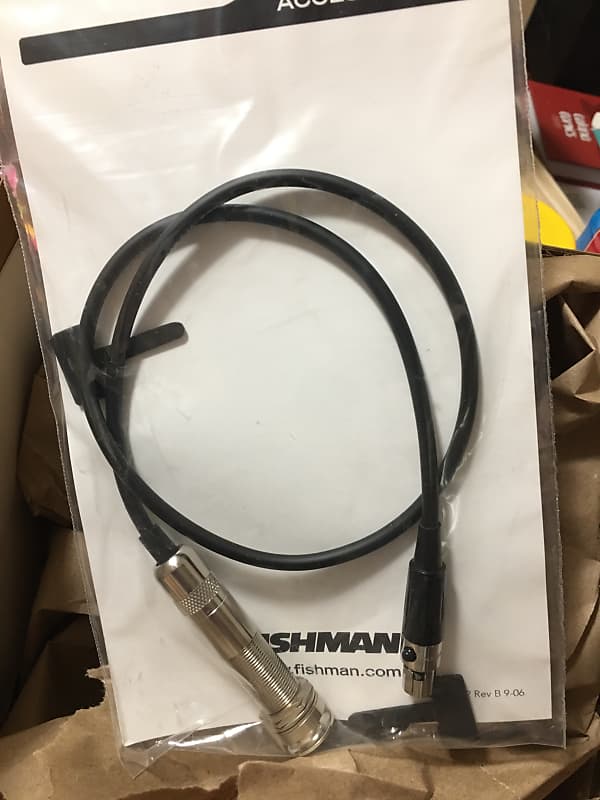 Fishman acc-cbl-blk 22" TA4 Jack for Fishman Blackstack 2020 | Reverb