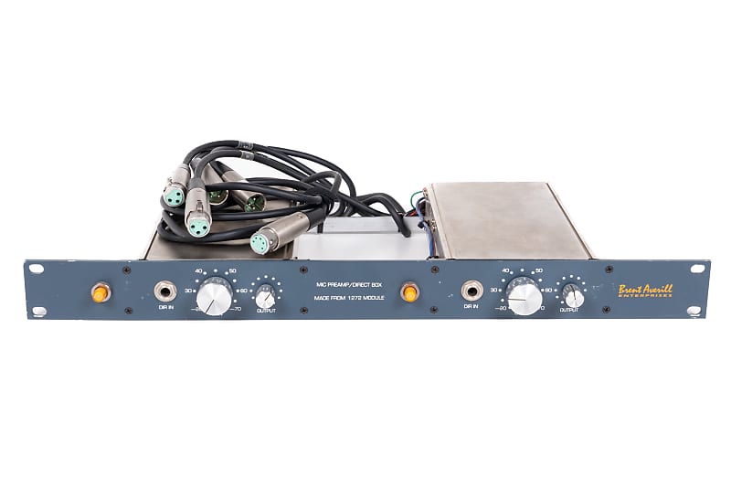 Brent Averill Neve 1272 Racked Pair with PSU | Reverb