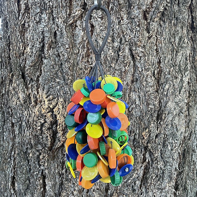 Upcycled Percussion - Extra Large Plastic Bottle Cap & Poker | Reverb