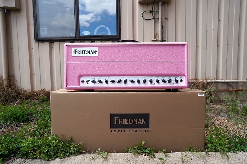 FRIEDMAN SS-100V2 Head Steve Stevens Pink Tolex 100-Watt Tube | Reverb