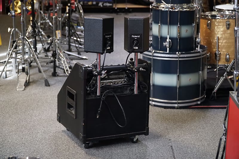 Roland PM30 with two 50W Mounted Monitors | Reverb
