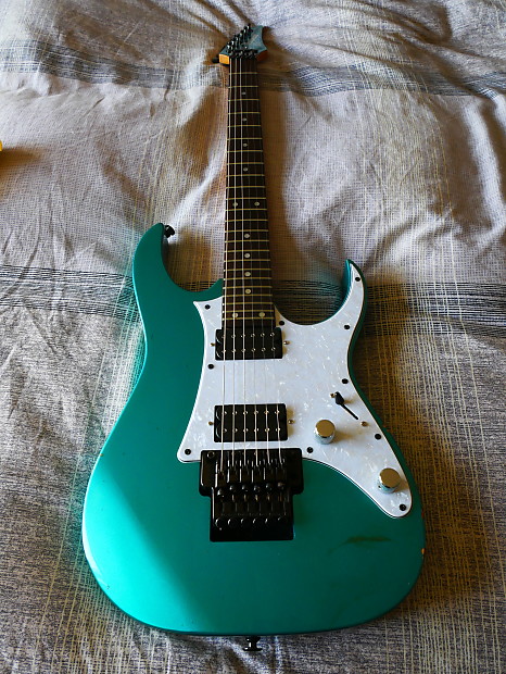 Ibanez RG570 1996 Light Teal LT RG 570 Electric Guitar Japan | Reverb