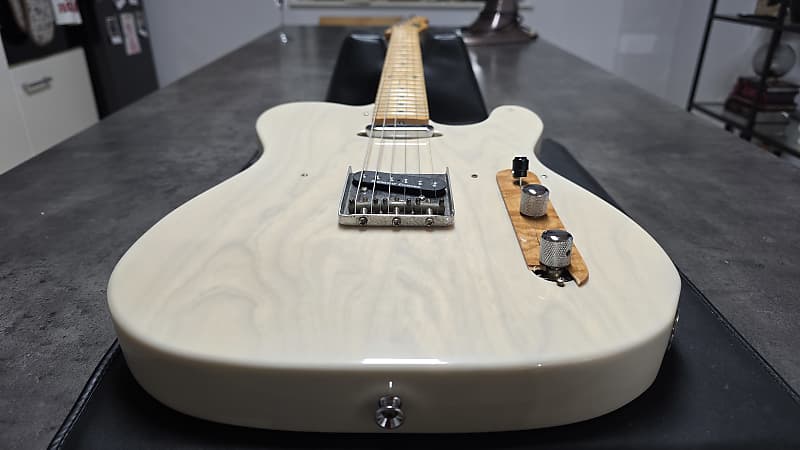 ESP Vintage Telecaster 80s Ash Body White Blonde MJ Japan | Reverb UK