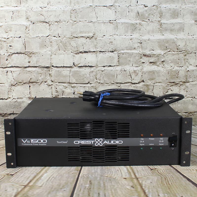 Crest Audio VS1500 Power Amp | Reverb