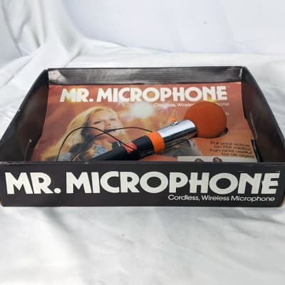 Vintage 1980 Mr. Microphone #1283 Ronco Wireless Mic in | Reverb