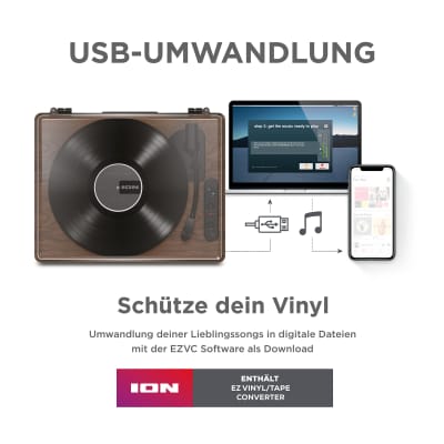 ION Audio Luxe LP – Bluetooth Vinyl Record Player | Reverb Deutschland