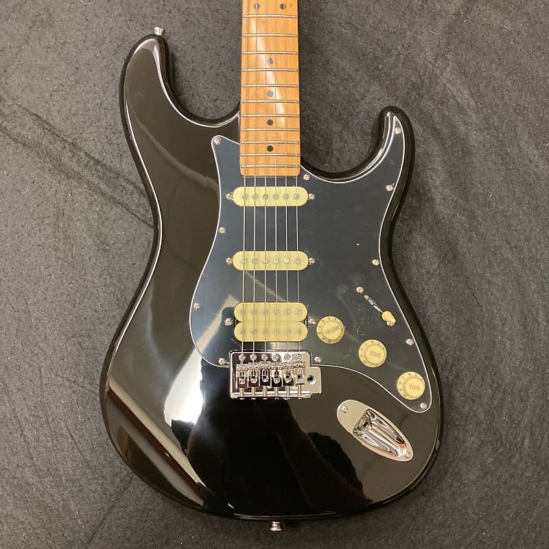 Tagima TG-540 HSS Electric Guitar - Black | Reverb