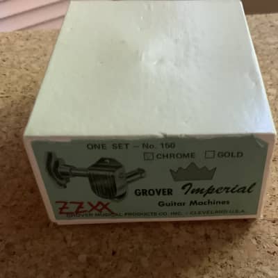 Grover imperial #150 Chrome 1960’s tuning heads & hardware | Reverb